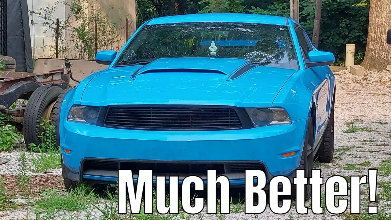 2010 Mustang Gt Billet Grille Install - YouTube