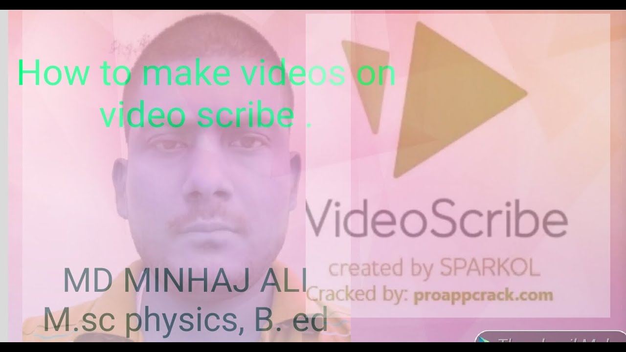 How TO MAKE YouTube videos on video scribe - YouTube