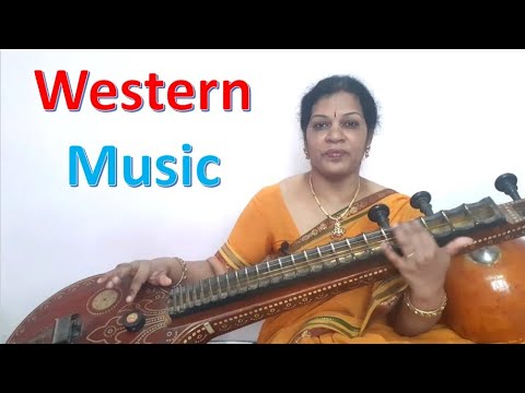 Western Music On Veena - YouTube