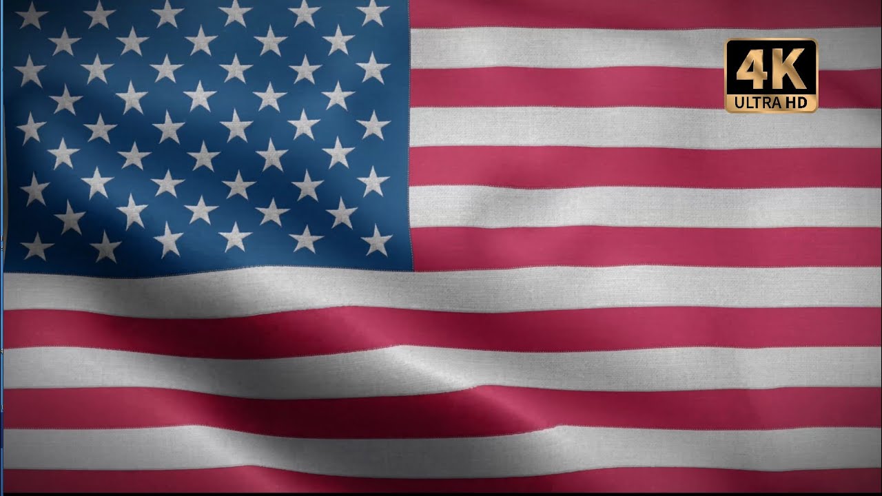 American flag waving video - YouTube