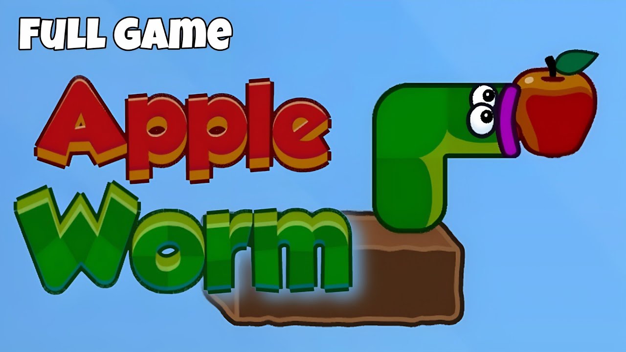 Apple Worm – All Levels Walkthrough - YouTube