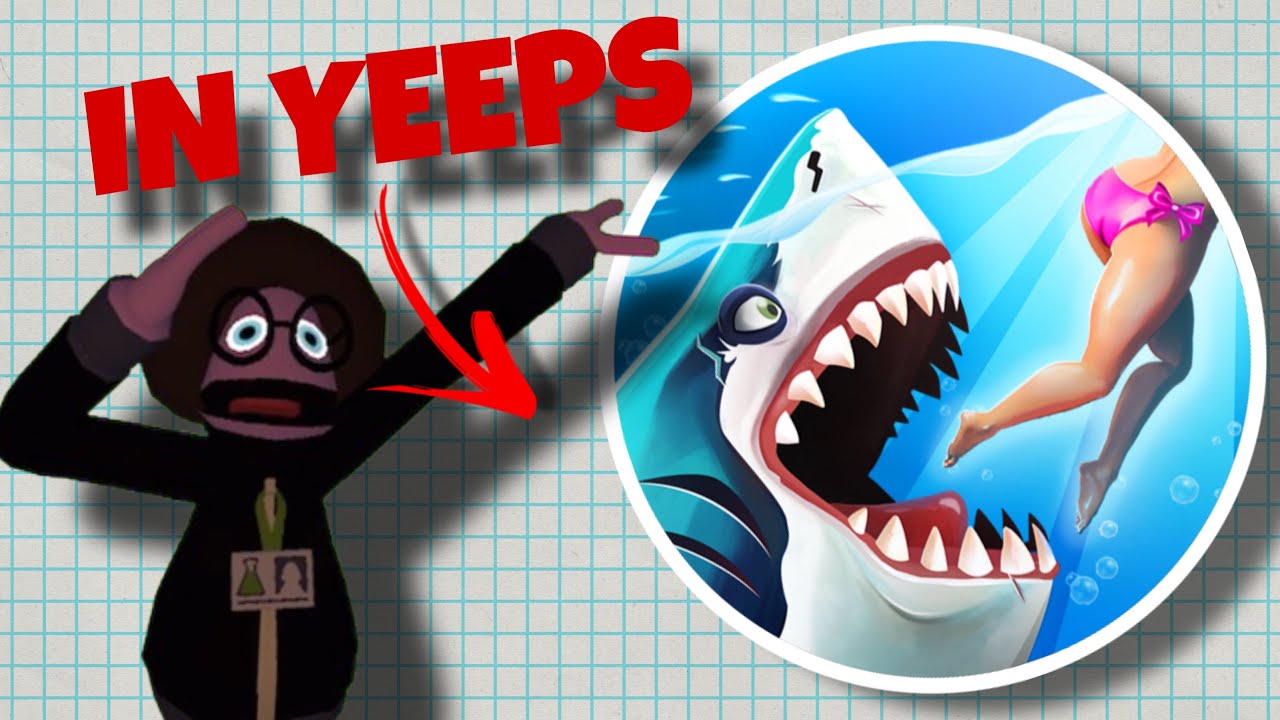 I made HUNGRY SHARK WORLD in YEEPS🦈 (Community code: HUNGRYSHARK) - YouTube