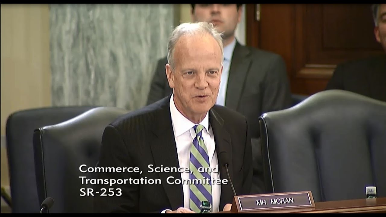 Sen. Moran Questions Witnesses at Senate Commerce Committee Hearing on Issues in American Sports ...