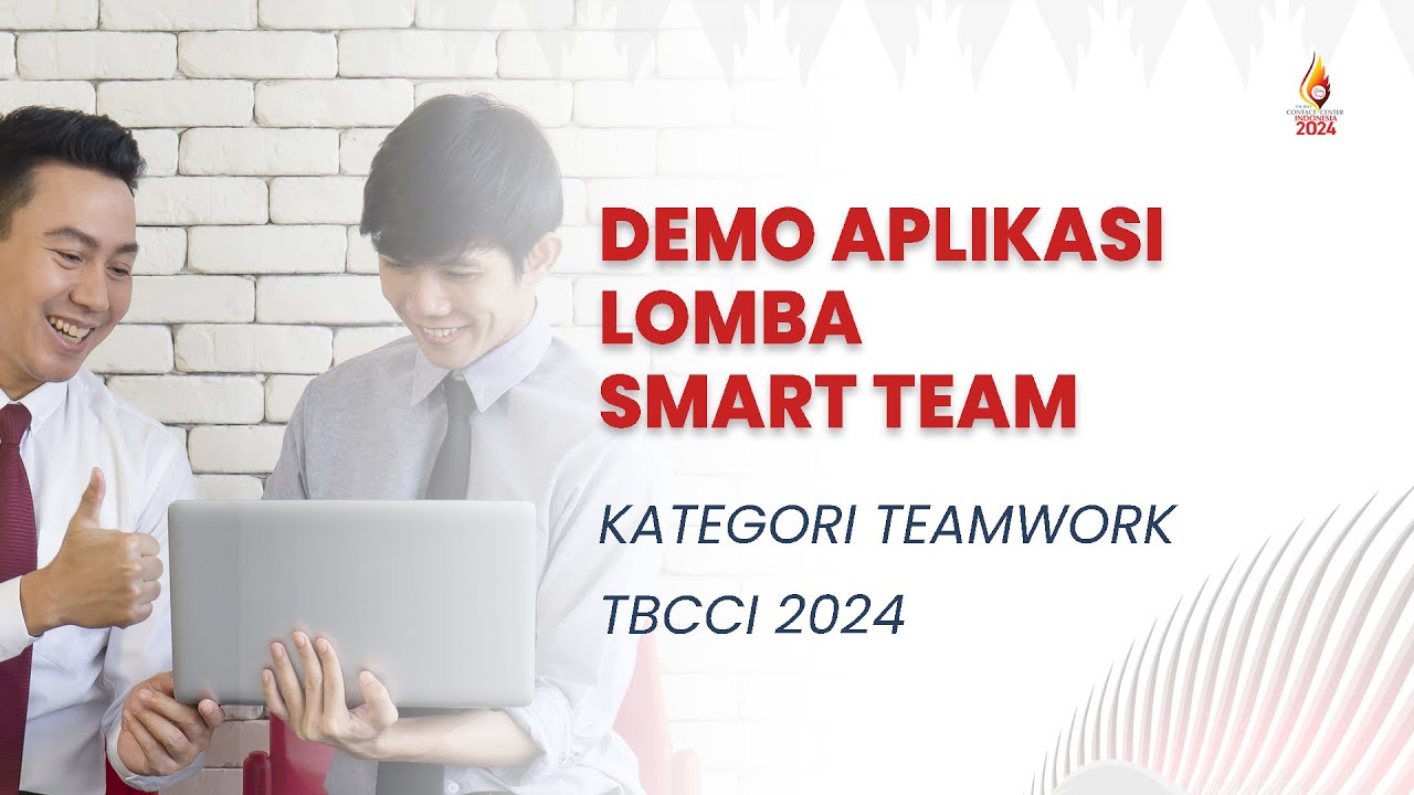 DEMO APLIKASI LOMBA SMART TEAM KATEGORI TEAMWORK TBCCI 2024 - YouTube