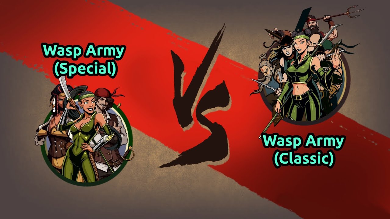 Wasp Army (Special) vs Wasp Army (Classic) - YouTube