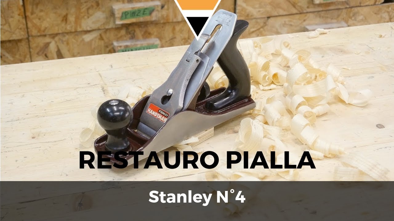 Fai da te - Restauro pialla Stanley N°4 - YouTube