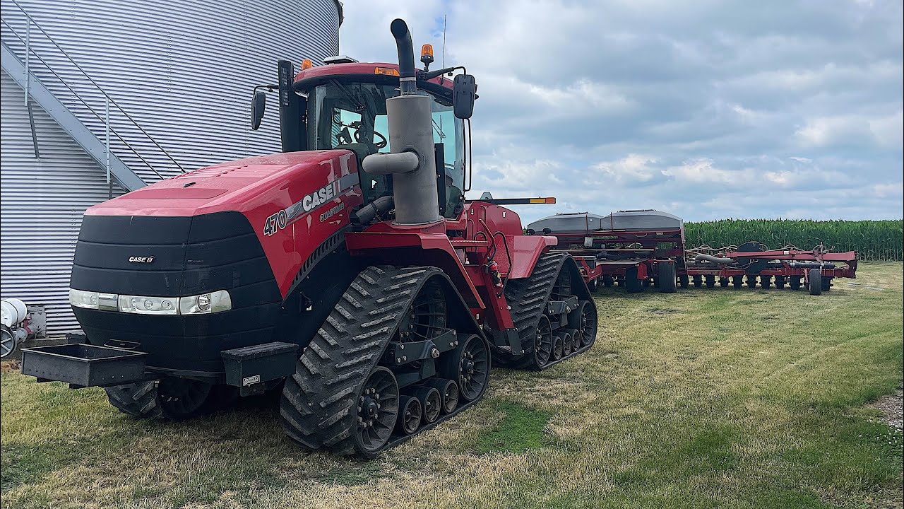 Quadtrac Is Finally Free..From the Planter! - YouTube