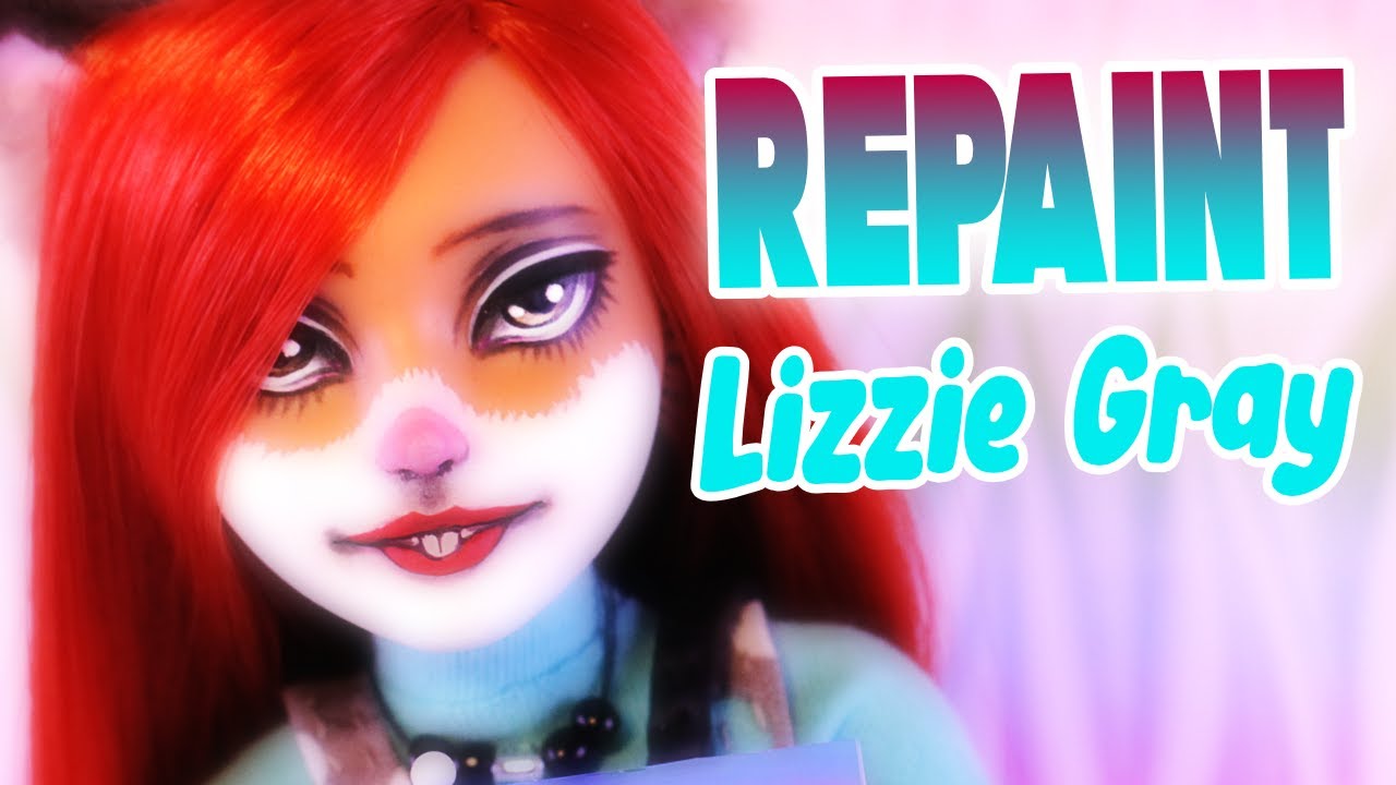 Lizzie Gray 🏳️‍🌈 Pride Month Special! | Divus Doll RePaint! - YouTube