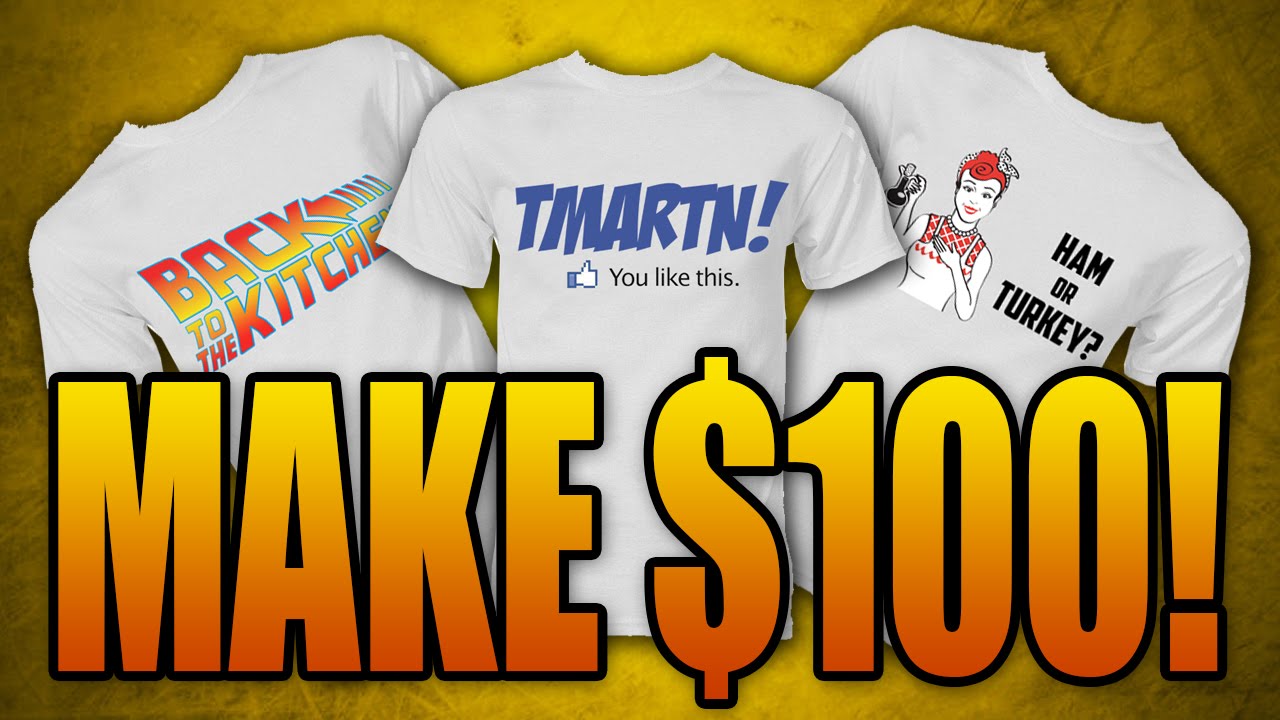 TmarTn Tshirt Design Contest - Make $100! - YouTube