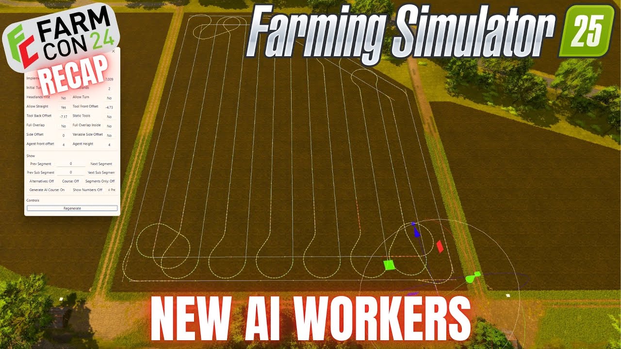 NEW AI WORKERS! - Farming Simulator 25 - YouTube