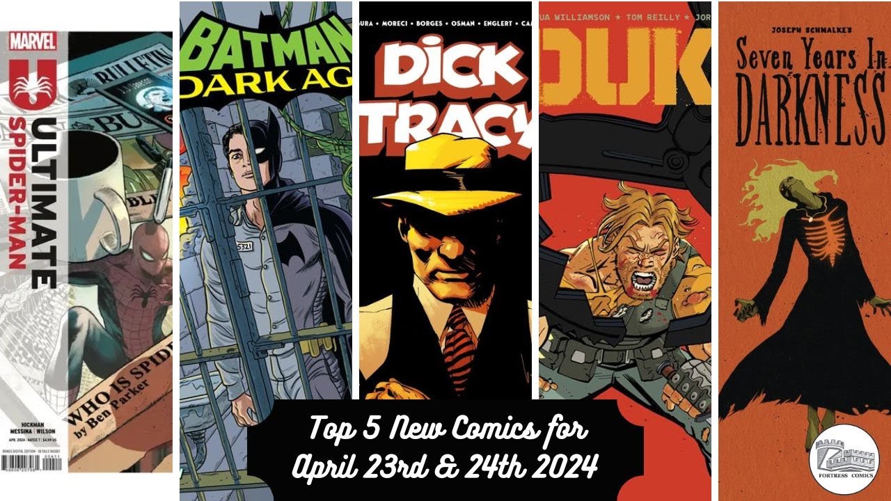 Top 5 New Comics for April 23rd & 24th 2024 - YouTube