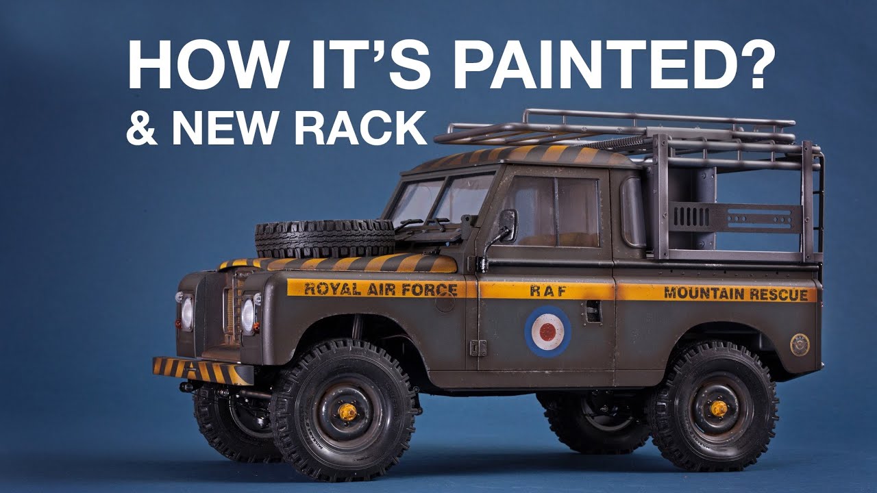 RAF Boom Racing Land Rover Series 3 - YouTube