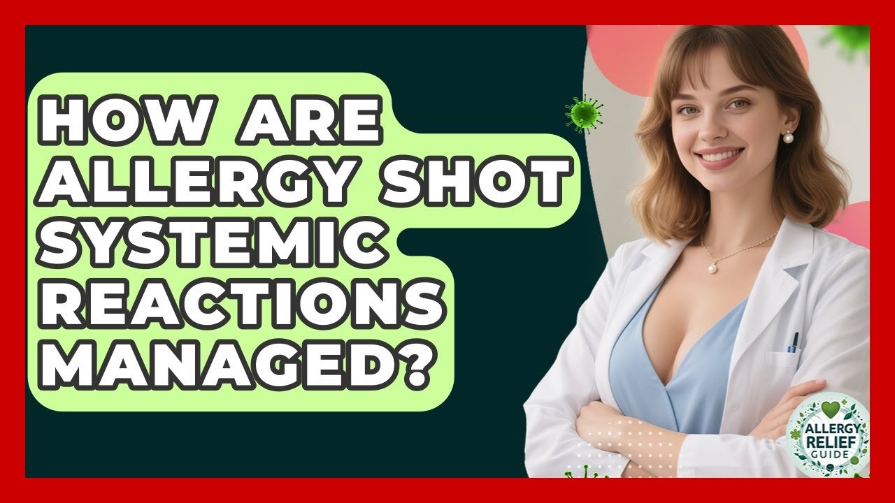 How Are Allergy Shot Systemic Reactions Managed? - Allergy Relief Guide ...