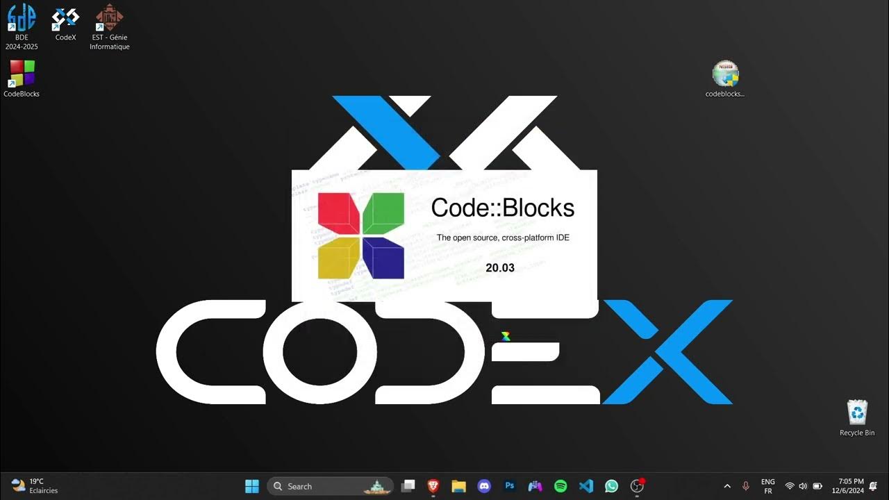 CodeX : Comment coder en C ? Installer Code::Blocks ou utiliser l'IDE en ligne ! - YouTube