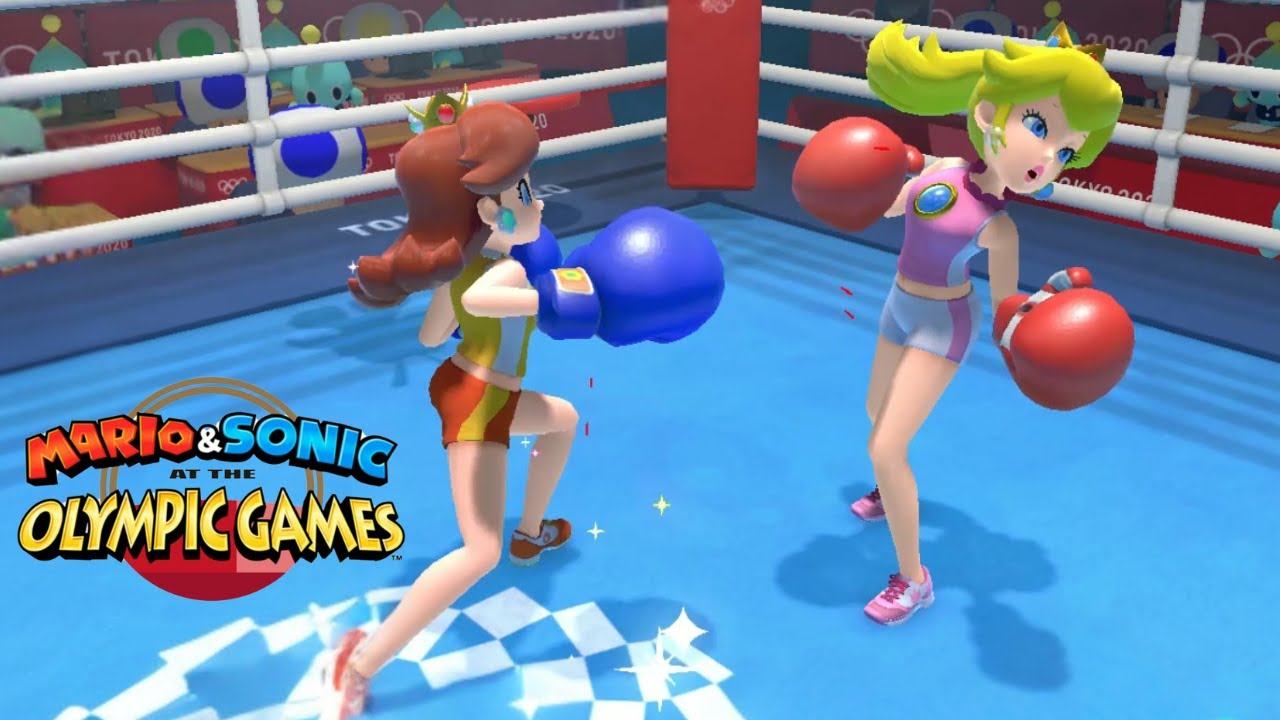 Boxing Hard Gameplay Mario & Sonic At The Olympic Games Tokyo 2020 ...
