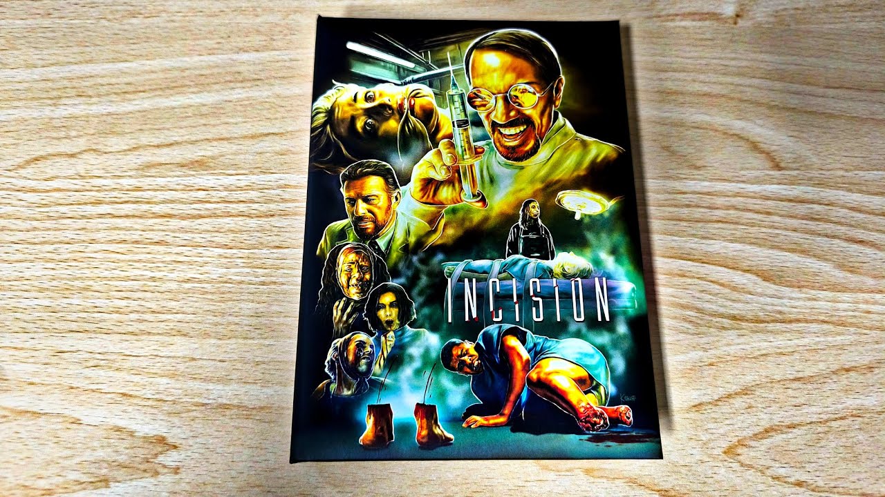 🩸 INCISION (2020) Limited Blu-ray + DVD Collector's Edition Mediabook ...
