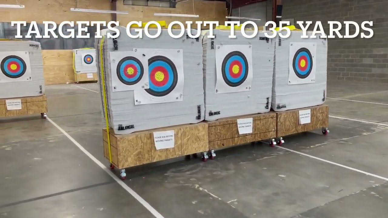 Tour Of The New First Flight Archery Range! - YouTube