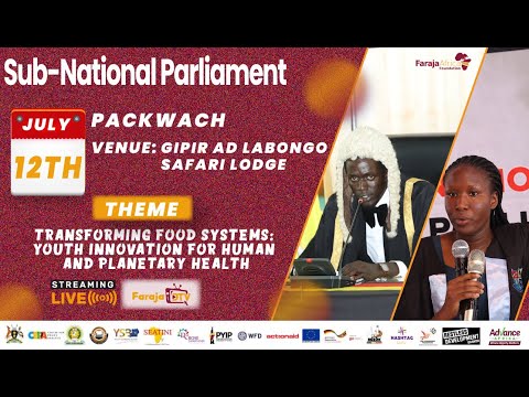 5TH WEST NILE YOUTH PARLIAMENT 2024 PACKWACH DISTRICT - YouTube