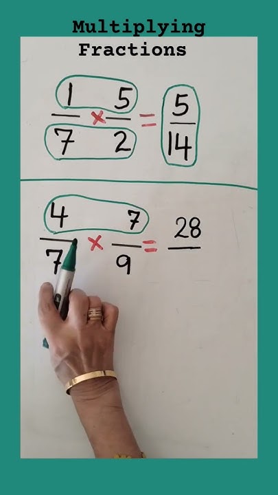 Multiplying Fractions #shorts - YouTube