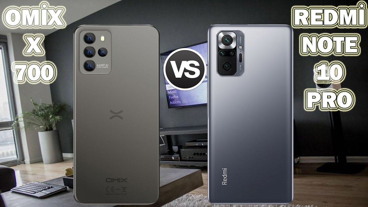 Omix X700 vs Redmi Note 10 Pro - YouTube