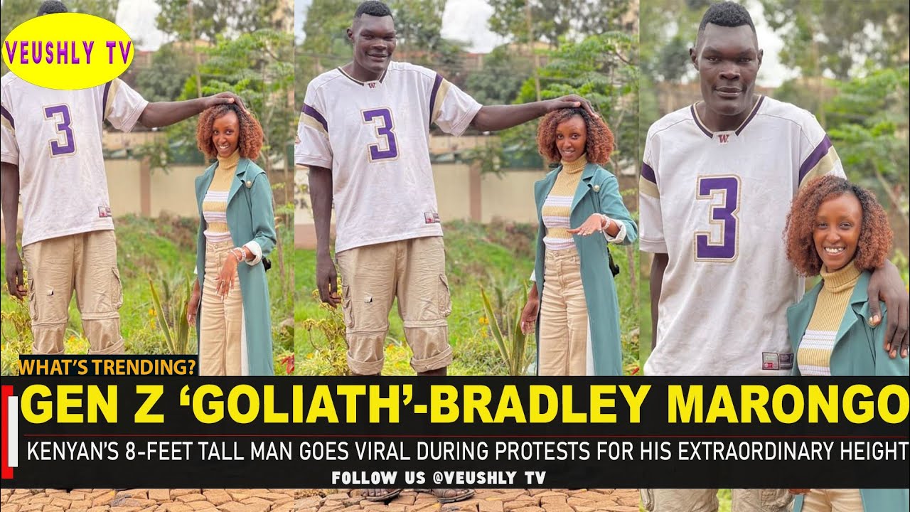 'nmeoa'!Meet Kenyan's 8-feet tall Gen Z 'Goliath' shocking everyone ...