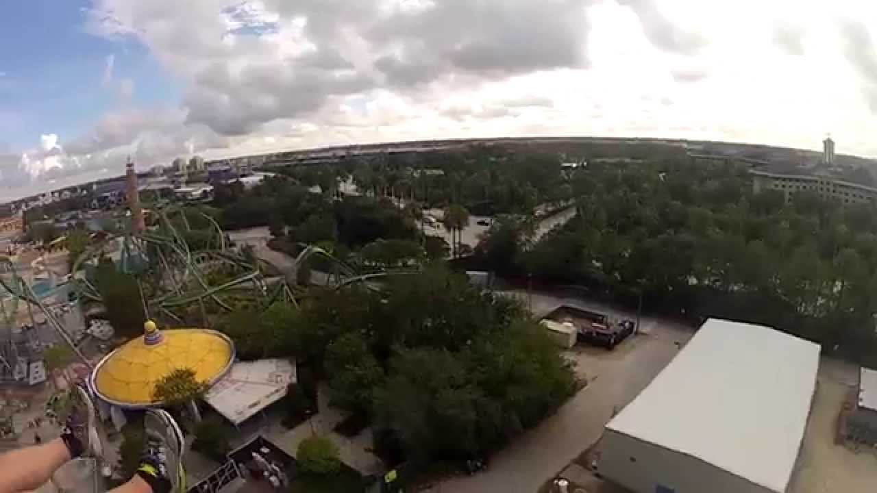 dr doom Fearfall GoPro Hero 2 Universal Studios - YouTube