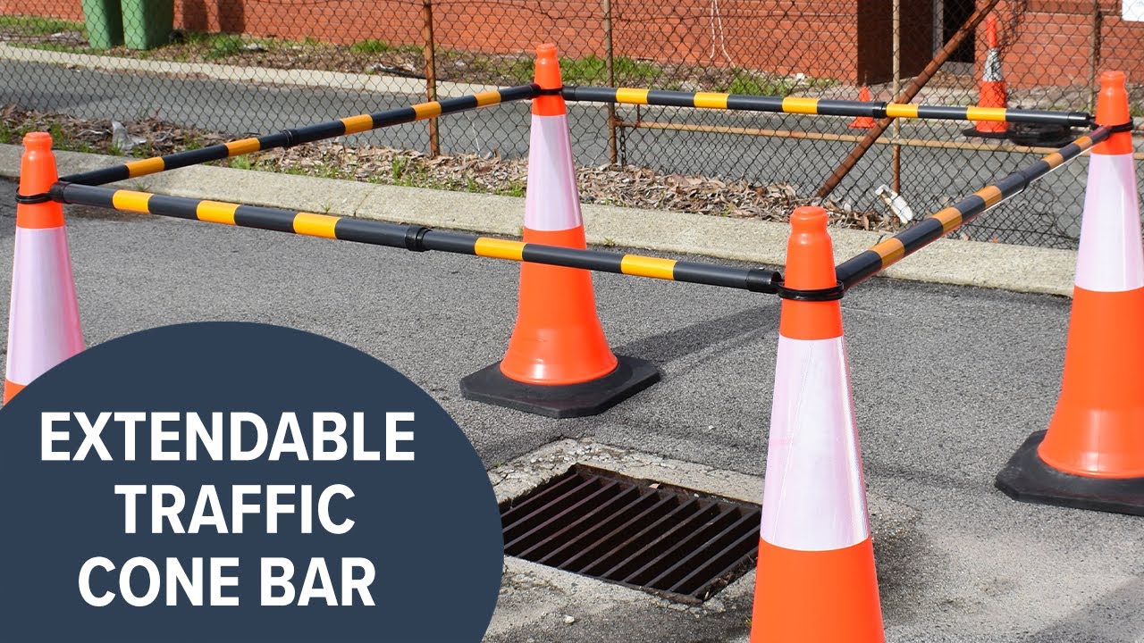 Extendable cone bar - YouTube