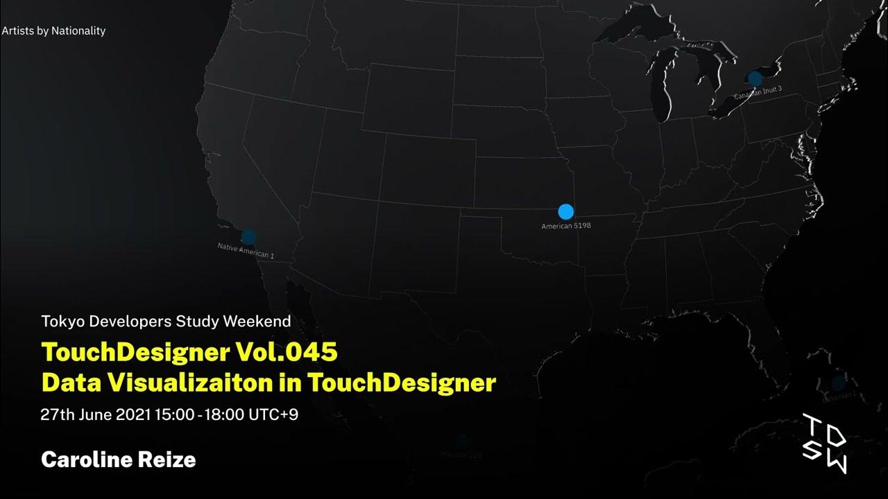 3/3 TouchDesigner Vol.045 Data Visualization in TouchDesigner - YouTube