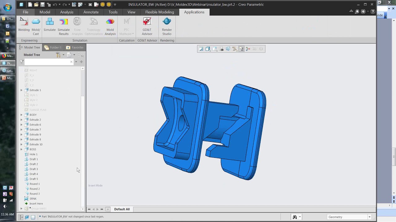 Plastic Flow for Plastic Parts - YouTube