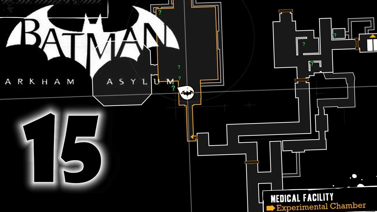 Batman: Arkham Asylum - Puzzle @Medical Facility (15) - Gameplay - No ...