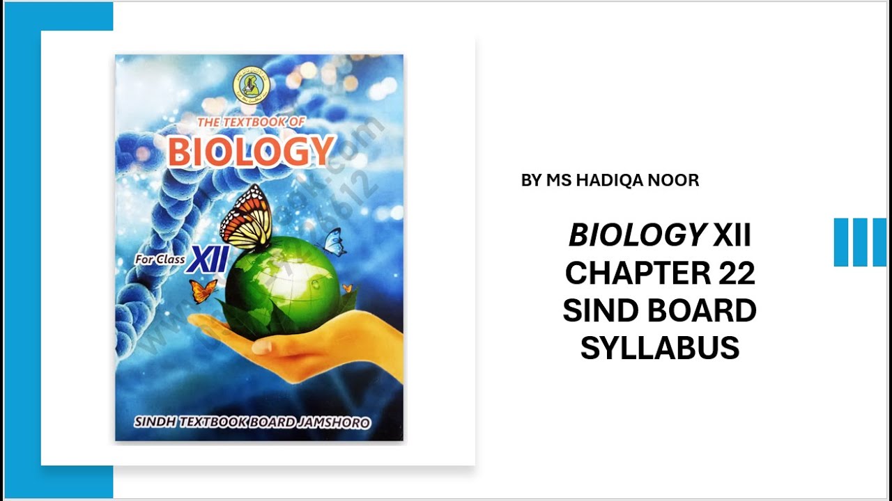 XII BIOLOGY | CHAPTER 22| CHROMOSOMES & DNA| TOPIC: CHROMOSOMAL ...
