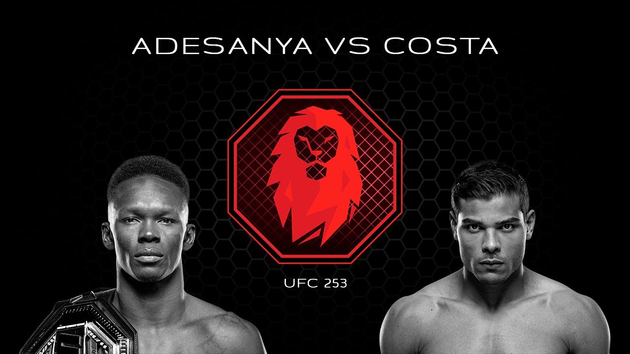 UFC 253: Israel Adesanya vs Paulo Costa - YouTube