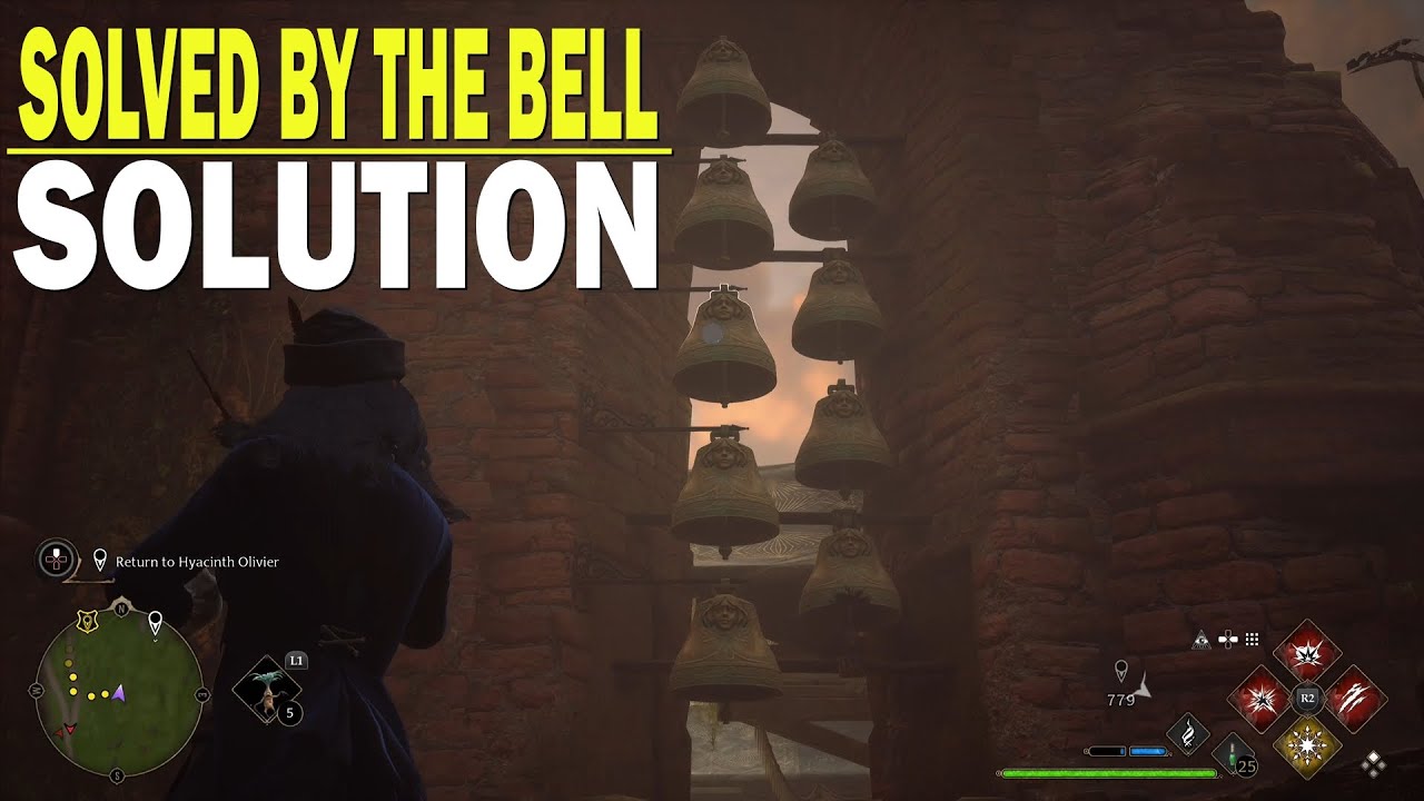 Solved by the Bell Solution - #hogwartslegacy - YouTube