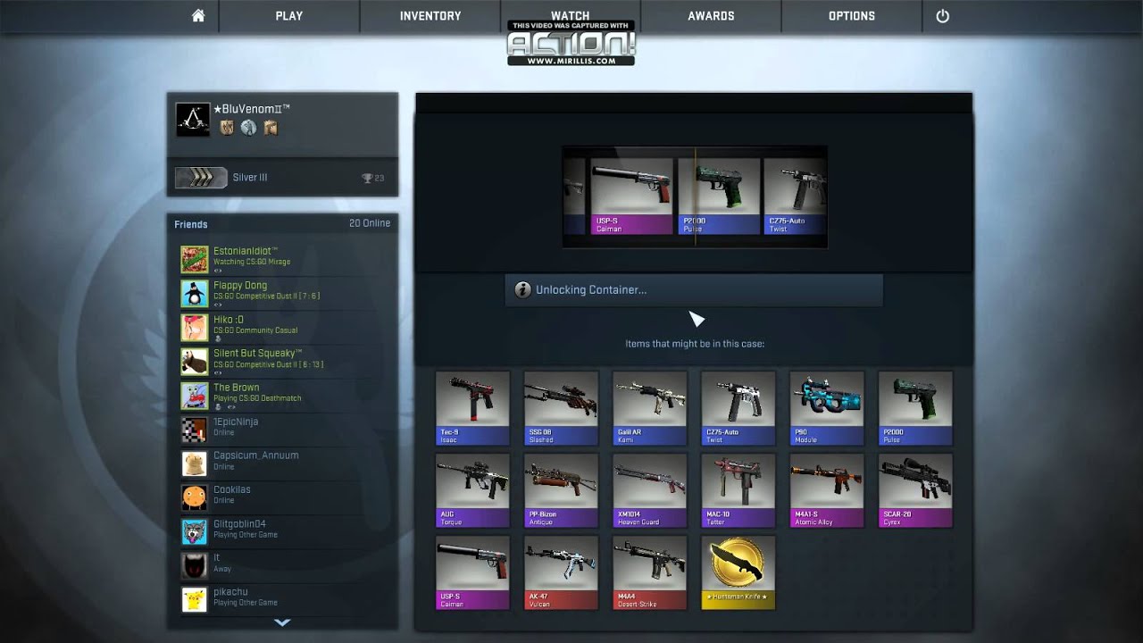 CS:GO Unboxing a StatTrak tec-9 isaac! FAC NEW! - YouTube