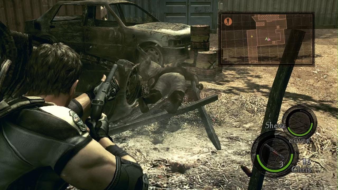 Resident Evil 5 Remastered : Chris Ch 1-3 - YouTube