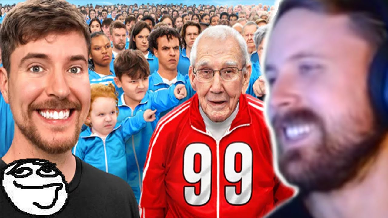 Forsen Reacts - Ages 1 - 100 Decide Who Wins $250,000 - MR. BEAST - YouTube