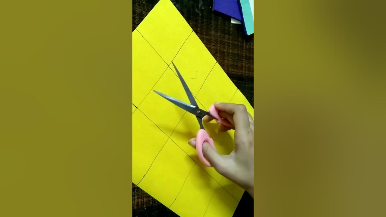 DIY sticky notes at home | How to make sticky notes without double ...