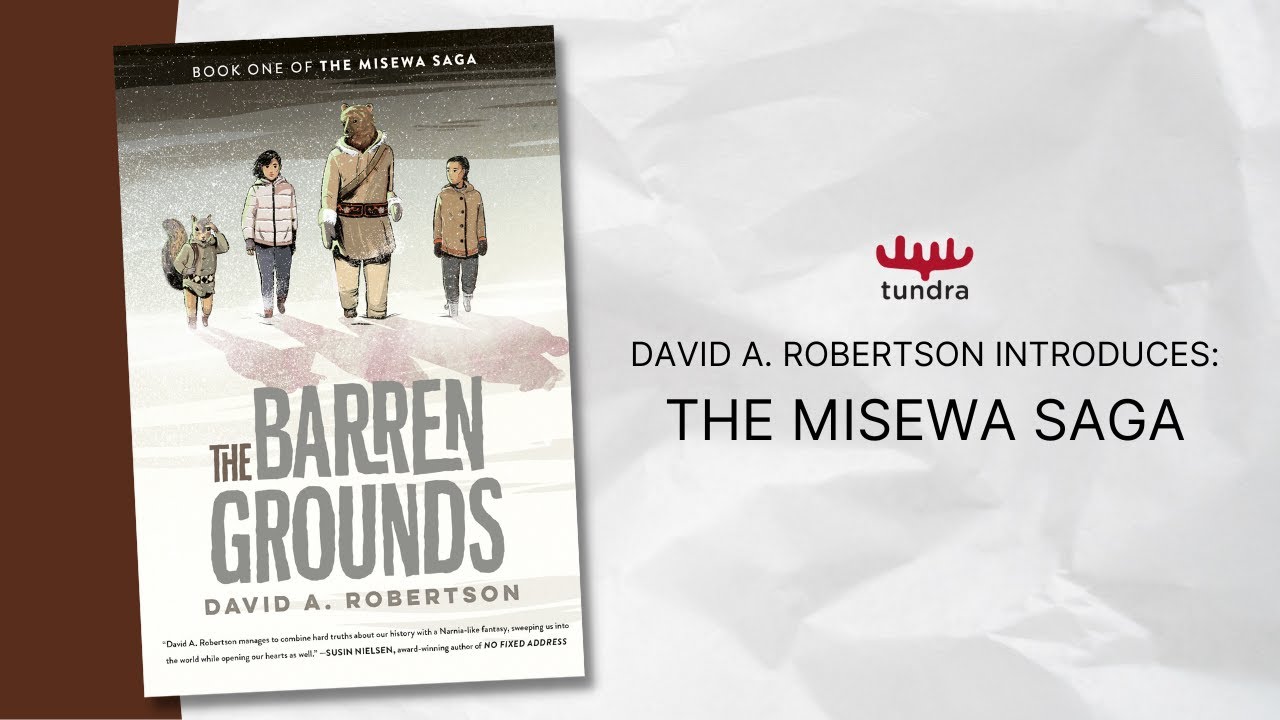David A. Robertson Introduces: The Misewa Saga - YouTube