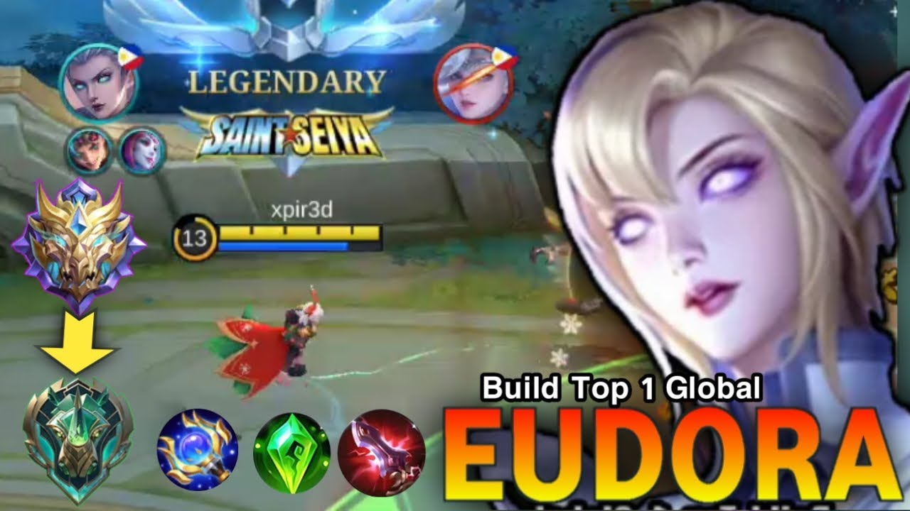 When Eudora back to epic | Eudora best build 2024 | Build Top 1 Global ...