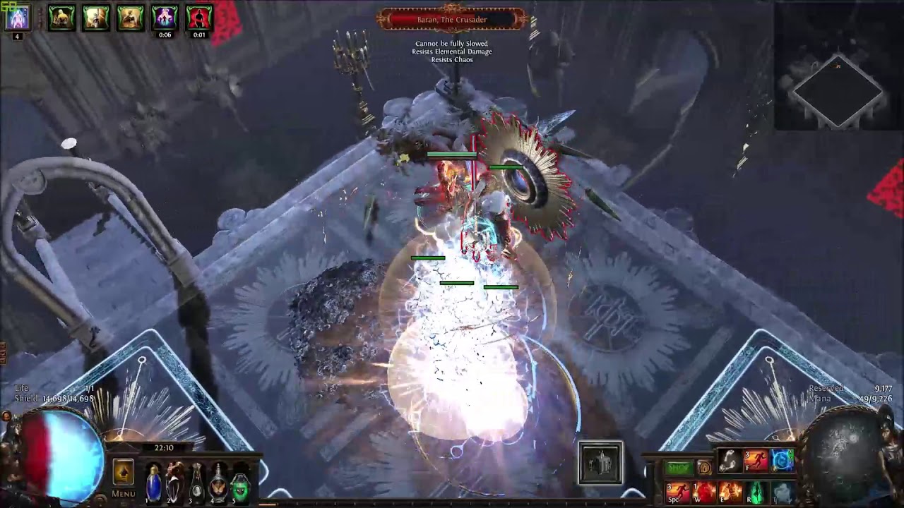 Baran Challenge Guide in 3.9 Metamorph league - YouTube