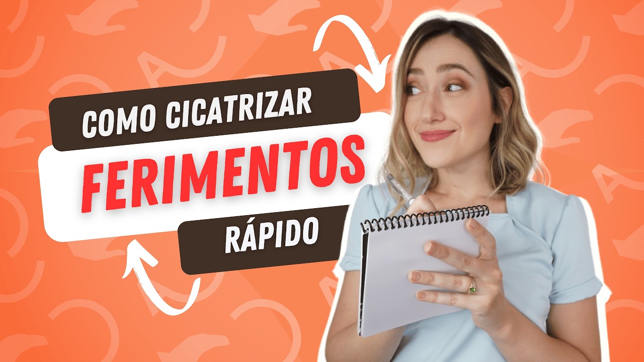 COMO CICATRIZAR FERIMENTOS RÁPIDO: 3 PASSOS SIMPLES - YouTube