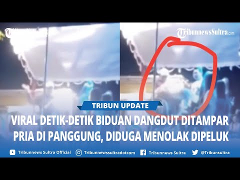 Biduan Dangdut di Grobogan Digampar Penonton Pria di Atas Panggung, Diduga Menolak Dipeluk