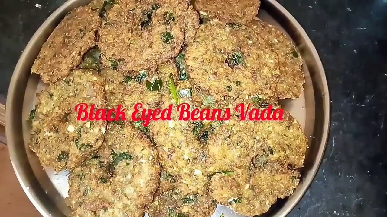 Alasanda Vadalu l Black Eyed Bean Vada l Alasandala Vadalu Telugu - YouTube