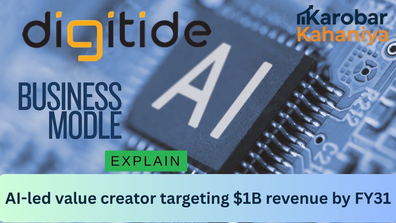 Digitide AI Led Value Creator Target of $1Bn Revenue by FY31 - YouTube