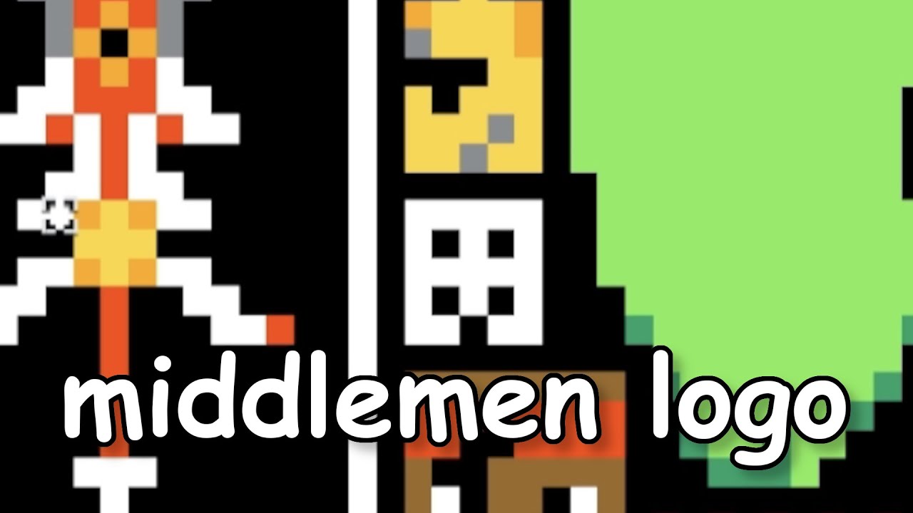 The middlemen logo on r/place - YouTube