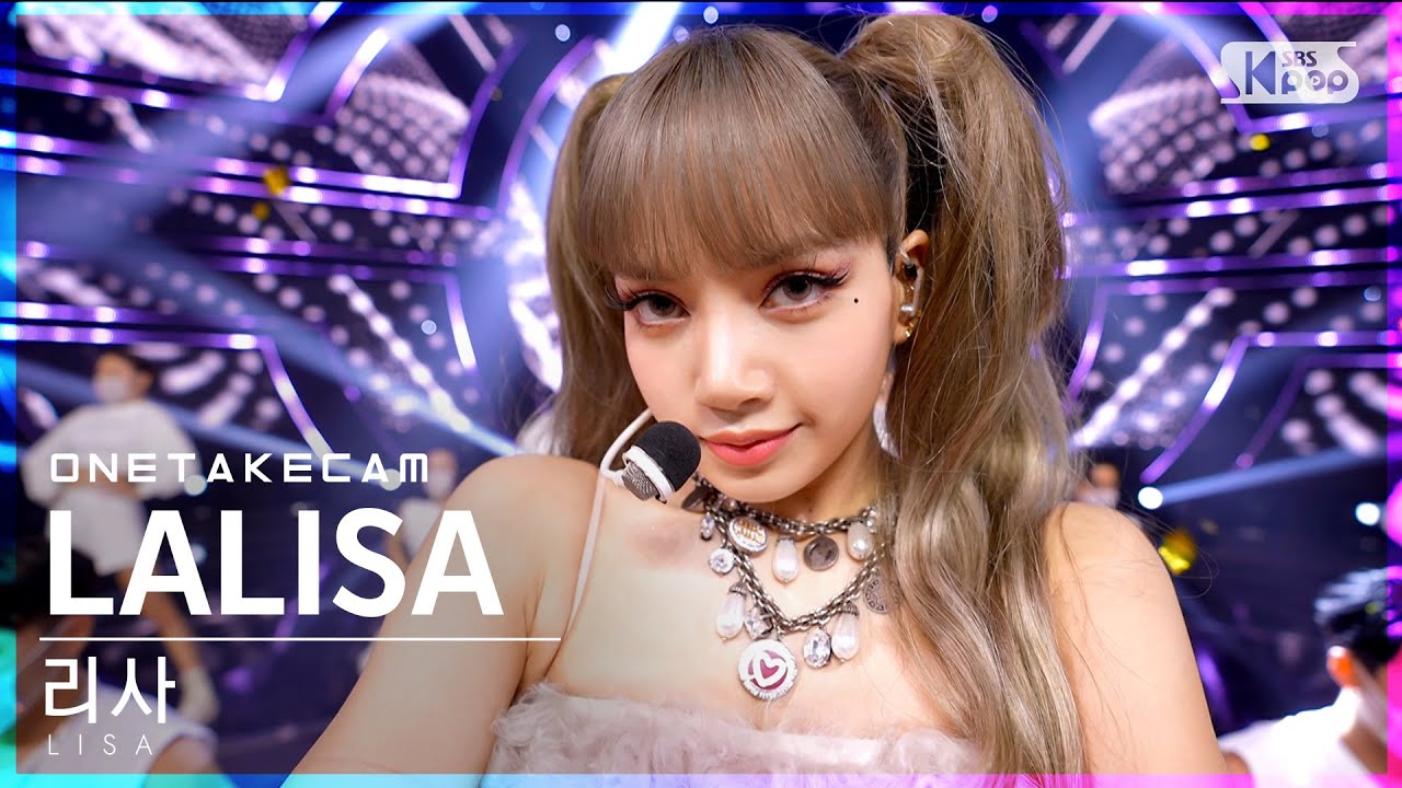 [단독샷캠] 리사 'LALISA' 단독샷 별도녹화│LISA ONE TAKE STAGE│@SBS Inkigayo_2021.09. ...