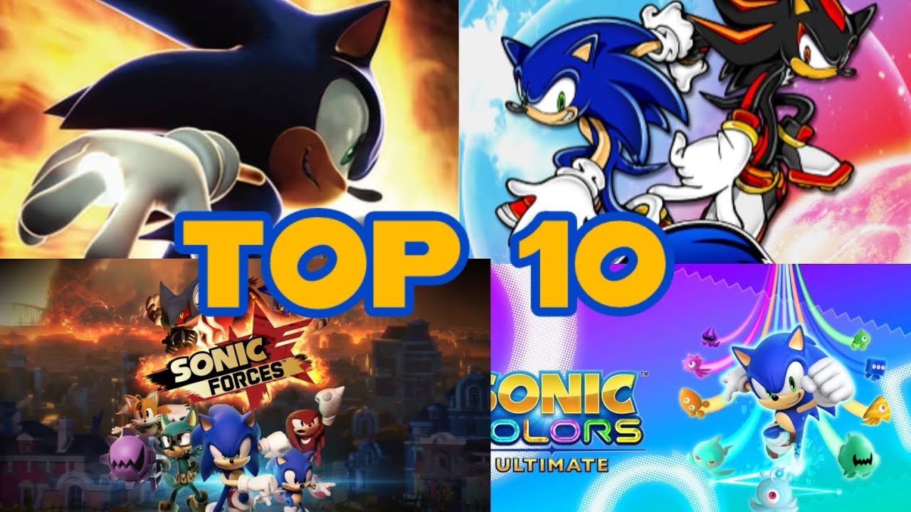 My Top 10 Sonic Songs(with lyrics) - YouTube