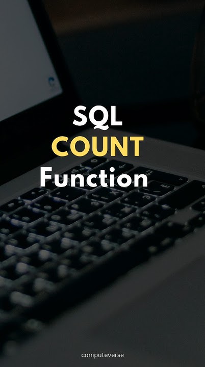 SQL COUNT Function 🧮 - YouTube
