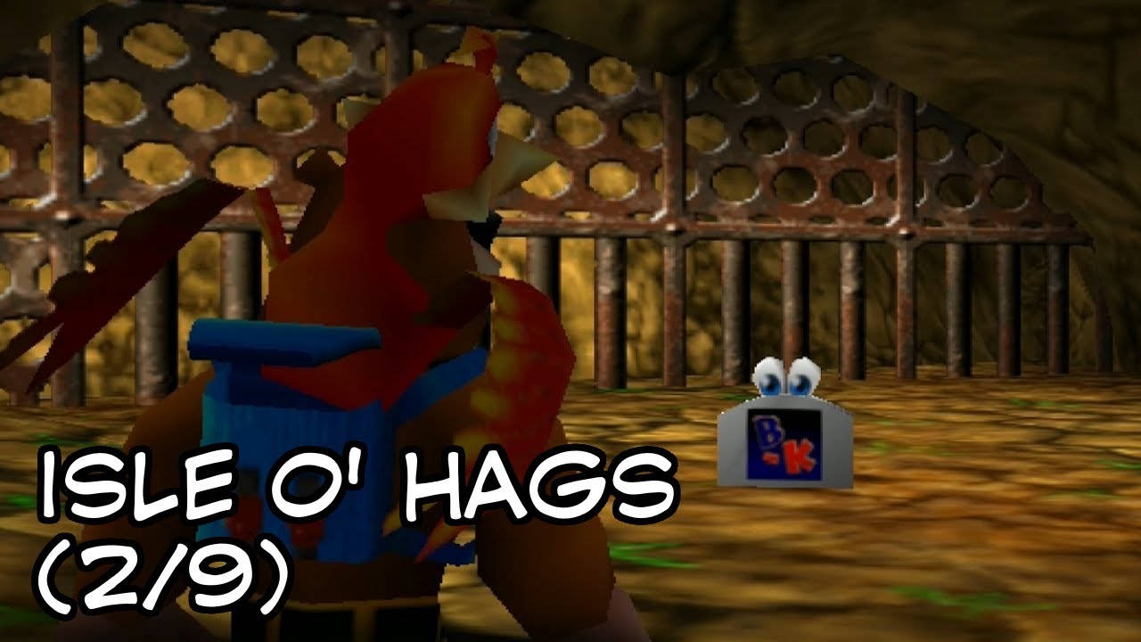 Banjo-Tooie (N64) 100% Walkthrough - Isle o' Hags #02: Fire in the Hole ...