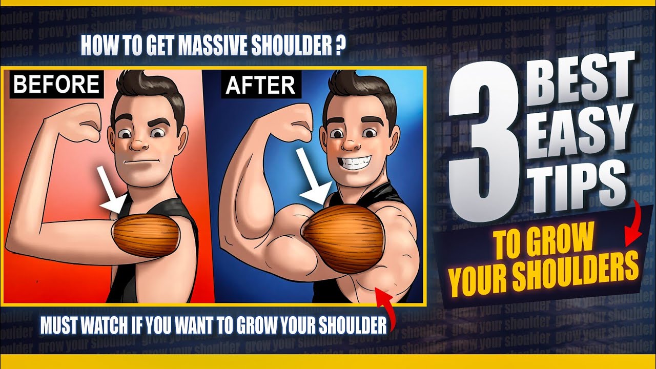 3 TIPS TO GROW YOUR SHOULDER | NEVER DO THESE MISTAKE - YouTube